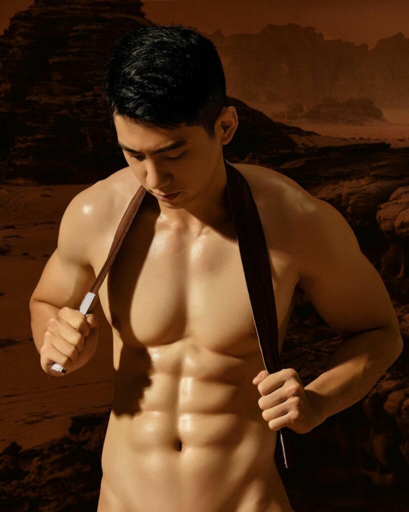 Đặng Quốc Đạt นายแบบเวียดนาม หุ่นแน่น หล่อขาว งานดี ถ่ายแบบเป้าตุงสุดฟิน
