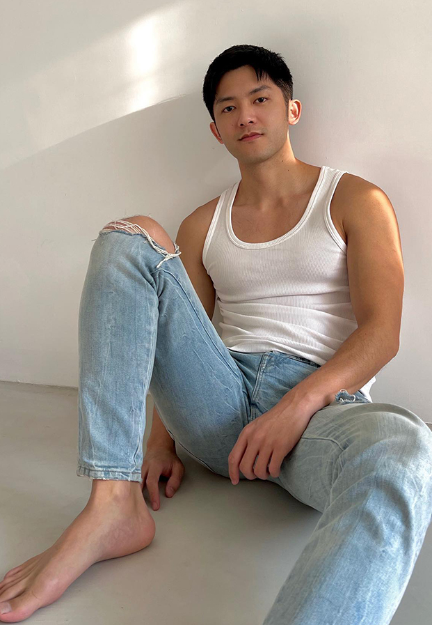 Adamlin linadam เปิดวาร์ปนายแบบงานดี กล้ามแน่น หุ่นแซ่บเซ็กซี่มาก