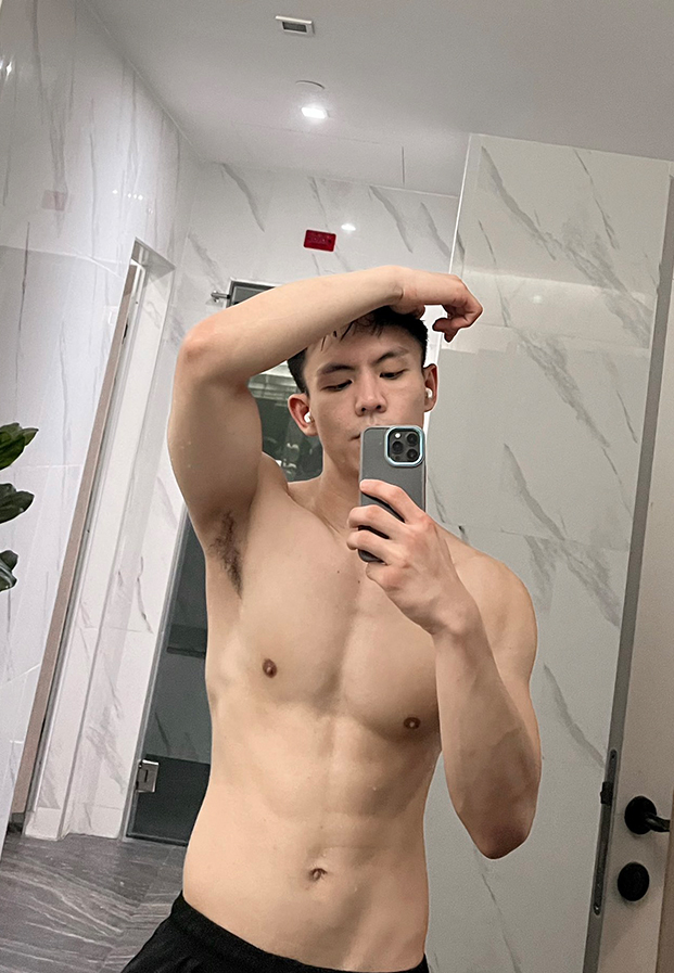 Anthony Zhao เปิดวาร์ปหนุ่มหล่อ กล้ามฟิตแน่นทุกมัด ดีกรีนายแบบ!!